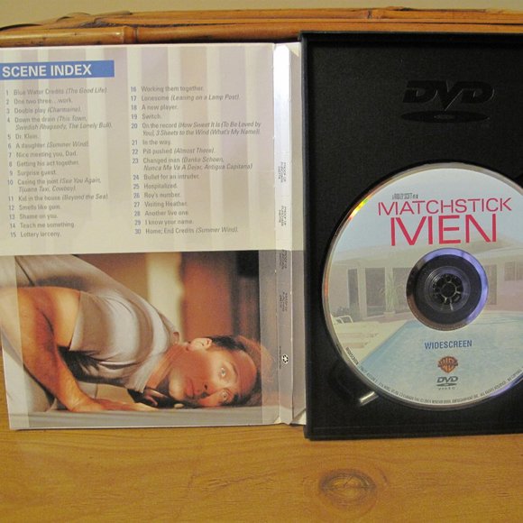 Warner Bros. | Media | Matchstick Men Dvd And Case Widescreen Edition ...